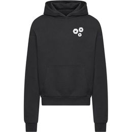 Mister Tee Hoodie "Bold Flowers Heavy Cotton Box Hoody" in Schwarz | Gr.: L