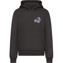 Mister Tee Hoodie "Paradise Cherries Hoody" in Schwarz | Gr.: L