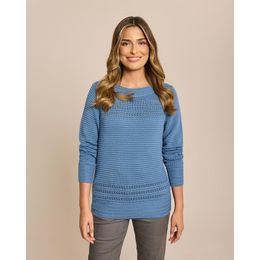 Helena Vera Pullover aus Baumwolle mit Strickstruktur