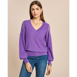 Pfeffinger Pullover mit Glitzergarn