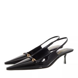 SAINT LAURENT Pumps & High Heels - Carine Slingsback Pumps - Gr. 36 (EU) - in Schwarz - f&uuml;r Damen