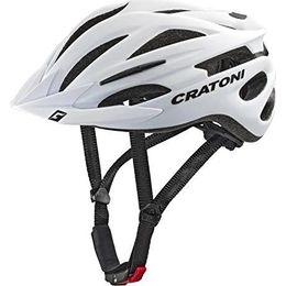 Cratoni Pacer Helm white matt S/M (54-58 cm)