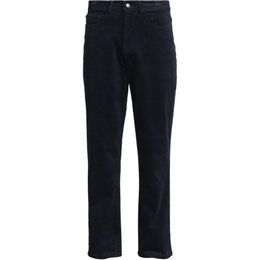 LANDS' END Feincord-Hose Straight Fit, Herren,  Blau, Baumwolle/Baumwoll-Mischung, by Lands' End