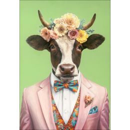 Pro Art Originalbild CRAZY ANIMALS COW