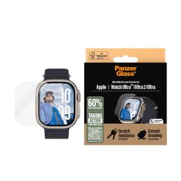 CARE BY PANZERGLASS Displayschutzglas &raquo;Ultra-Wide Fit Screen Protection&laquo; f&uuml;r Apple Watch Ultra;Apple Watch Ultra 2 Displayschutzfolie, Schutzfolie,...