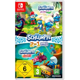 ASTRAGON Spielesoftware »Die Schlümpfe - 2 in 1 Spiele Kollektion« Nintendo Switch ohne Farbbezeichnung