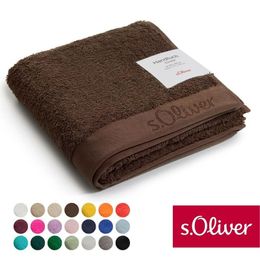 s.Oliver Handtuch &raquo;Premium Qualit&auml;t, 600 gr/m&sup2;, auch als Sets erh&auml;ltlich&laquo; gro&szlig;e Farbauswahl, auch als Duschtuch, Waschhandschuh, G&auml;stetuch braun...