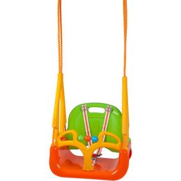 BABYGO Babyschaukelsitz »DoReMi, orange« 3in1; Babyschaukel, Schaukelsitz und Schaukelbrett in Einem orange
