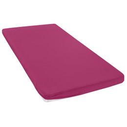 OTTO HOME Spannbettlaken &raquo;Paprika Topper Basic, in Gr. 90x200, 140x200 oder 180x200 cm&laquo; Polyester, Matratzen bis 10 cm H&ouml;he, Bettlaken,...