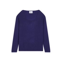 JUST CASHMERE Pullover 'Fiona' Damen Größe XXL dunkelblau