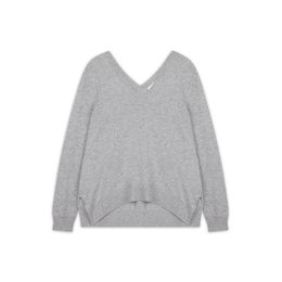 JUST CASHMERE Pullover 'Opal' Damen Größe XXL graumeliert