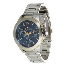 Tommy Hilfiger Analoguhr Herren Größe One Size navy / gold / silber