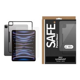 SAFE BY PANZERGLASS Displayschutzglas »2-in-1 Bundle Set Screen Protector + Impact Case« für Apple iPad Pro 12.9 Displayschutz, Tablethülle, 360...