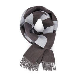 Boggi Milano Scarf male Brown size One Size