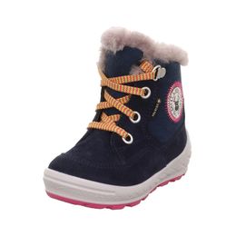 Superfit Stiefel 'Groovy 2.0' Jungen Gr&ouml;&szlig;e 30 nachtblau / pink / schwarz / wei&szlig;