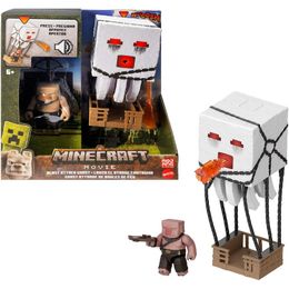 Mattel Actionfigur »Minecraft Ghast mit Feuerattacke« mit Lichteffekten, Geräusche und mehr bunt