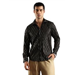 Campus Sutra Button Up Shirt 'Monroe' male Black size M