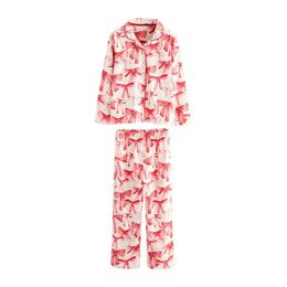 next Pyjama Mädchen Größe 110 beige / pink / rot