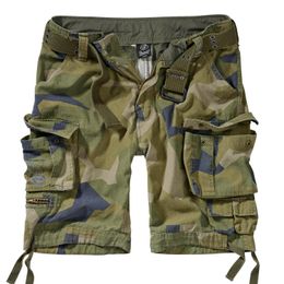 Brandit Savage Vintage Shorts (Sale) swedish camo, Gr&ouml;&szlig;e 3XL