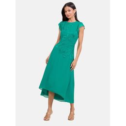 Lipsy Kleid Damen Größe 38 grün Winterkleid