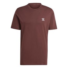 adidas originals T-Shirt 'Trefoil Essentials' Herren Gr&ouml;&szlig;e XXL braun / wei&szlig;