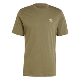 adidas originals T-Shirt 'Trefoil Essentials' Herren Gr&ouml;&szlig;e XS oliv