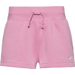 Nike Phoenix Sweatshorts Damen - rosa - Gr. S - Baumwolle/Polyester