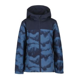 Outdoorjacke Icepeak "Icepeak Softshell jacke Kremmen Jr", Jungen, Gr. 140, aqua, 95% Polyester, 5% Elasthan, Jacken Outdoorjacke