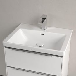 Villeroy & Boch Villeroy & Boch Subway 3.0 Waschtisch 60 cm, mit 1 Hahnloch, mit Überlauf