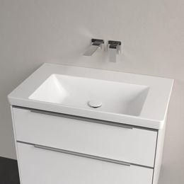Villeroy & Boch Villeroy & Boch Subway 3.0 Schrankwaschtisch 80 cm, ohne Hahnloch, ohne Überlauf