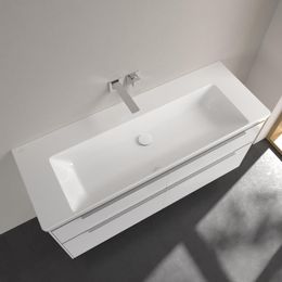 Villeroy & Boch Villeroy & Boch Subway 3.0 Schrankwaschtisch 130 cm, ohne Hahnloch, ohne Überlauf