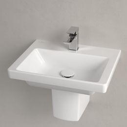 Villeroy & Boch Villeroy & Boch Subway 3.0 Handwaschbecken 50 cm, mit 1 Hahnloch, ohne Überlauf