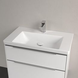 Villeroy & Boch Villeroy & Boch Subway 3.0 Schrankwaschtisch 80 cm, mit 1 Hahnloch, ohne Überlauf