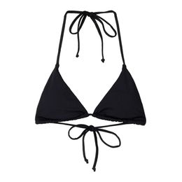Bershka Bikinitop Damen Größe 100 schwarz