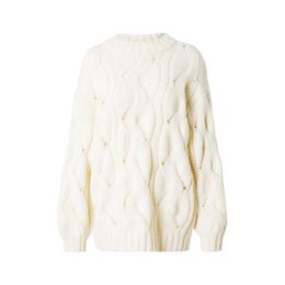 MONKI Pullover Damen Größe S wollweiß