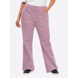 sheego Hose Damen Gr&ouml;&szlig;e 56 mauve