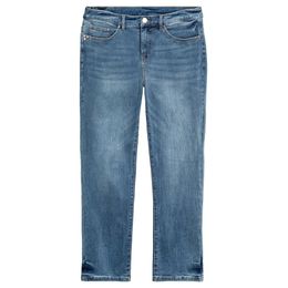 sheego Jeans Damen Gr&ouml;&szlig;e 41/42 blau / blue denim
