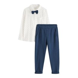 Lindex Set boy Blue, White size 92