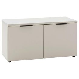 Voleo Garderobenbank, Kaschmir, Metall, 1-Sitzer, 90x47x40 cm, Made in Germany, Garderobe, Garderobenb&auml;nke, Garderobenb&auml;nke