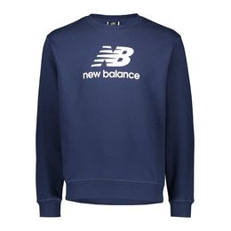 New Balance Sweatshirt "Essentials" in Dunkelblau - 36% | Größe L | Herren-plussize