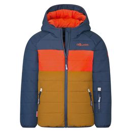 Trollkids Ski-/ Snowboardjacke "Hafjell" in Dunkelblau/ Hellbraun - 48% | Gr&ouml;&szlig;e 152 | Kinder-outdoor-jacken