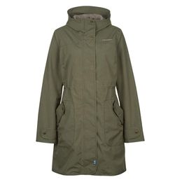 Finside Funktionsjacke "Onneksi" in Khaki - 59% | Größe 38 | Damen-outdoorjacken
