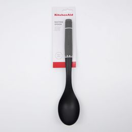 KitchenAid Schwarzer und grauer Backlöffel 34x7cm
