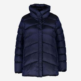 Geox Dunkelblaue Daunenjacke mit Stehkragen