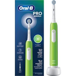 Oral-B Elektrische Zahnb&uuml;rste Kinder PRO Junior Green, ab 6 Jahren