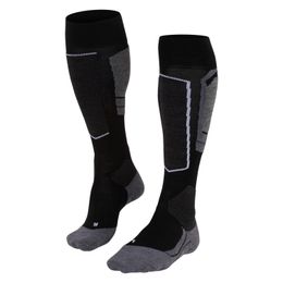 Falke Sk 4 Socken Damen - schwarz - Gr. 37-38 - Polypropylen/Merinowolle/Polyacryl