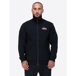 Lonsdale Herren Sweatjacke mit Rei&szlig;verschluss normale Passform CROPSTON