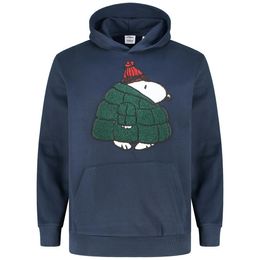 Gro&szlig;e Gr&ouml;&szlig;en s.Oliver Hoodie mit Snoopy Applikation Farbe dunkelblau Gr&ouml;&szlig;e: 5XL