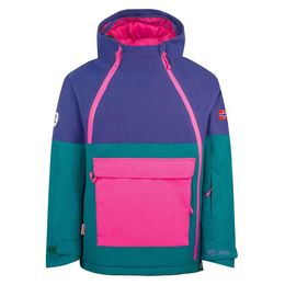 Trollkids Ski-/ Snowboardjacke "Eikedalen" in Lila/ Petrol - 35% | Größe 104 | Kinder-outdoor-jacken