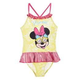 Disney Minnie Mouse Badeanzug "Minnie" in Gelb/ Pink - 67% | Größe 98 | Kinder-bademode